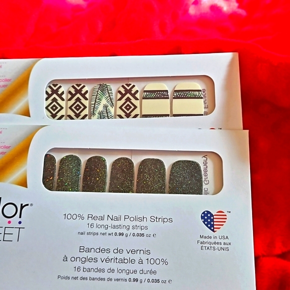 Color Street | Makeup | 2 Set Color Street Bundle Gaelic Greenery Costa ...